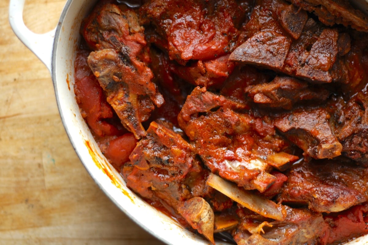 Tomato Braised Pork Neck Bones Recipe The Hungry Hutch Tomato Braised Pork Neck Bones Recipe The Hungry Hutch